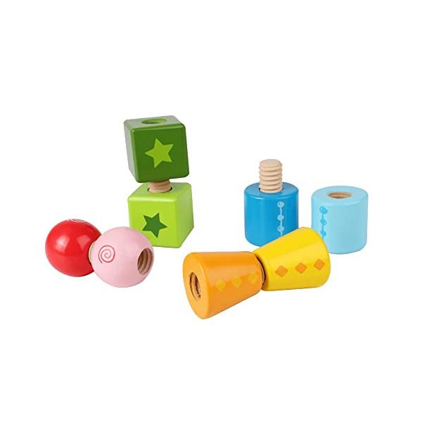 混合カラー/1個 (x 1)/E0416・PatternName:ねじねじつみき・パッケージ個数:1・対象年齢 :2才以上・対象性別 :男女共用・電池:不要・楽しくネジ遊びができます・世界60か国以上で愛される知育玩具、ハペのおもちゃ