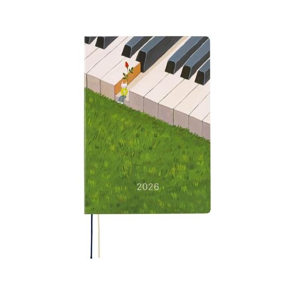 日本語版久保田寛子/A5/T26N0111BAHM0・Style:日本語版Color:久保田寛子Size:A5・パッケージ個数:1・【記入欄】1日ページ/年間カレンダー/年間インデックス/月間カレンダー/週間カレンダー・【付録】A5サイズ下...