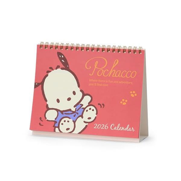 ポチャッコ/約幅19.5×奥行6×高さ16cm/622176・Color:ポチャッコ・パッケージ個数:1・本体サイズ：約幅19.5×奥行6×高さ16cm。主な材料・原料：紙・各月、2面書き込みスペース。プライベートと会社用などの使い分けもO...