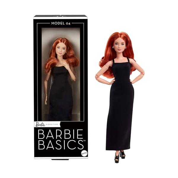 【3】レッドブラウン/-/JBH74・Color:【3】レッドブラウン・パッケージ個数:1・【内容】過去リリースされたバービーのベーシックラインからインスピレーションを受けた、新しいエントリー価格のコレクターファッションシリーズ。今回はオリ...