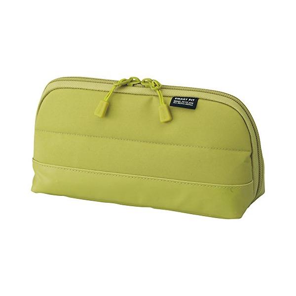 ワイドオープンペンケースイエローグリーン/1個 (x 1)/A-7688-6・Style:ワイドオープンペンケースColor:イエローグリーン・パッケージ個数:1・【機能】安定感のある三角フォルム。開口部を折り返せばペントレーに。・【特徴】...