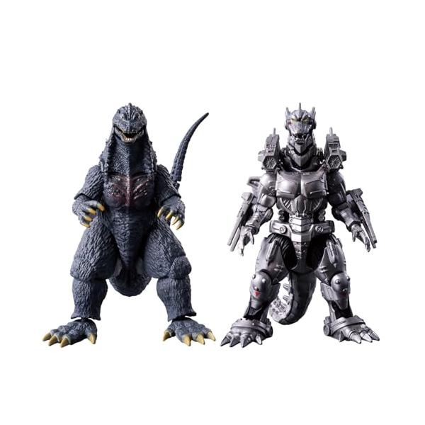 ゴジラ(2003) × 3式機龍〈改〉重武装型バトルセット/-/-・Color:ゴジラ(2003) × 3式機龍〈改〉重武装型バトルセット・パッケージ個数:1・TM ＆ （C） TOHO CO. LTD.・［カテゴリー］ゴジラ・［使用電池］...