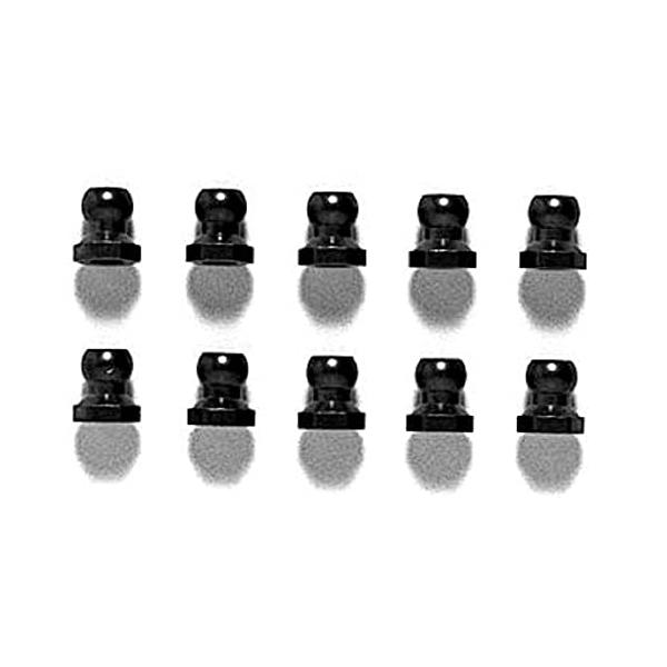 グレー/-/300053599・パッケージ個数:1・RCカーの性能アップやセッティングに役立つパーツです。・RCカーの性能アップやセッティングに・基本スペック:5mmアルミボールナット×10・適応車種・パーツ:TRF414M、TA04、TB...