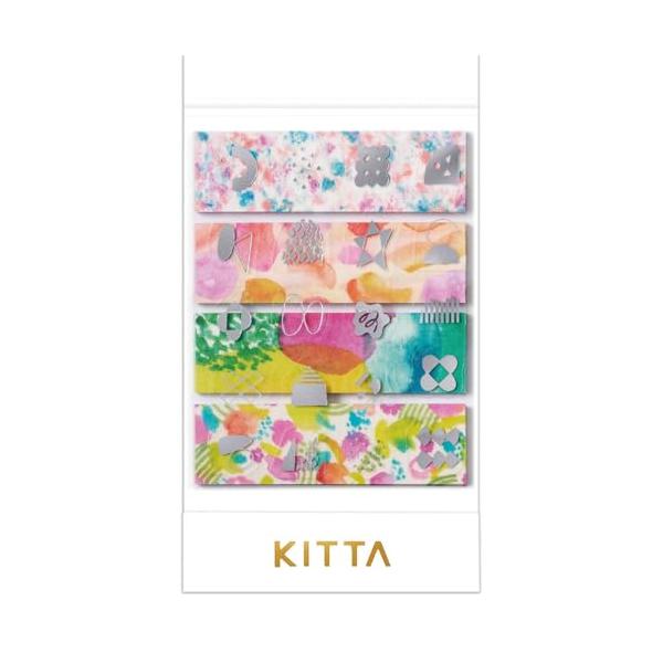 1冊40枚入り+透明シール1枚(20柄)スイサイ/テープサイズ：約21(H) × 50(W)mm、シートサイズ：71(H) × 54(W)mm/KITC004・Color:スイサイSize:テープサイズ：約21(H) × 50(W)mm、シ...