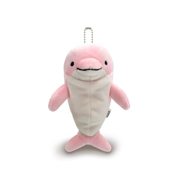 もちいるかピンク/mini/MOIR-0088P・Color:ピンクSize:miniStyle:もちいるか・大人気の「もちシリーズ」から、ふんわり優しい色合いの「もちいるか」が登場！まるで水族館から飛び出してきたみたいな可愛さです♪・カラ...