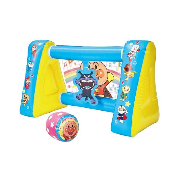 大きくふくらむ! サッカーゴールホワイト/-/-・Style:大きくふくらむ! サッカーゴール・(C)やなせたかし／フレーベル館・TMS・NTV・［カテゴリー］それいけ！アンパンマン・［使用電池］電池・不要・［対象年齢］3才〜