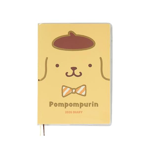 ポムポムプリン/-/623687・Color:ポムポムプリン・パッケージ個数:1・本体サイズ：約幅13.5×奥行1.3×高さ18.7cm。主な材料・原料：紙・10月はじまり。たっぷりの書き込みスペース。ブロックタイプのウィークリー【編集内容...