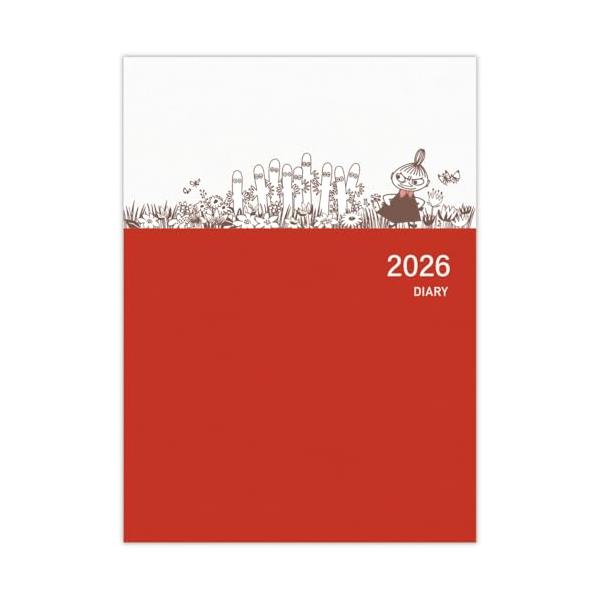 リトルミイ/-/845889・Color:リトルミイ・パッケージ個数:1・【サイズ】210×148mm・【仕様】本文72頁(4色印刷)、ジッパーポケット、ペンホルダー、ポケット付き・【内容】2025年12月始まり〜2027年3月終わり・イヤ...