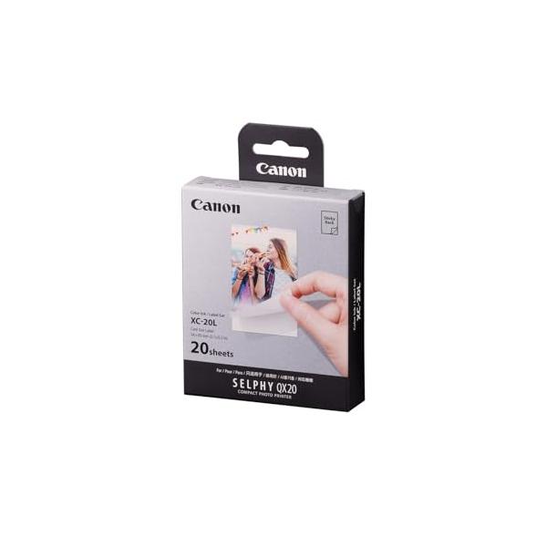 白/-/XC-20L・パッケージ個数:1・QX20専用カードサイズ用紙　20枚入り