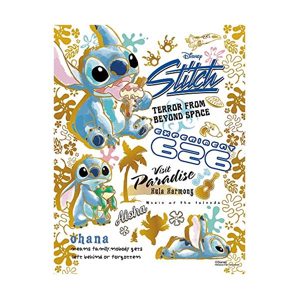 スティッチカラフル・ゴールド/-/-・Color:カラフル・ゴールドStyle:スティッチ・(C)Disney