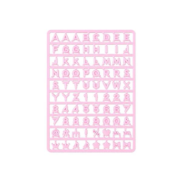 アルファベットピンク/ワンサイズ/292958・Color:ピンクStyle:アルファベット・本体サイズ:約13×0.8×18cm。主な材料・原料:ABS樹脂・対象年齢6才以上※別売りの「まいぱちるんシリーズ」とセットでご使用ください。(品...