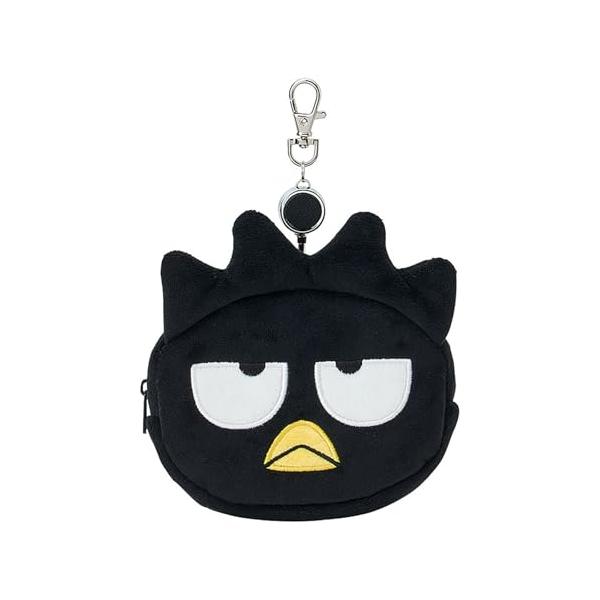 バッドばつ丸/-/305693・Color:バッドばつ丸・本体サイズ：約幅14×奥行4×高さ14cm（※リール含まず）リールの長さ:最長約36cm。主な材料・原料：綿、PVC、スチール、ポリエステル・ファスナー式開閉。カードポケット1（収納...