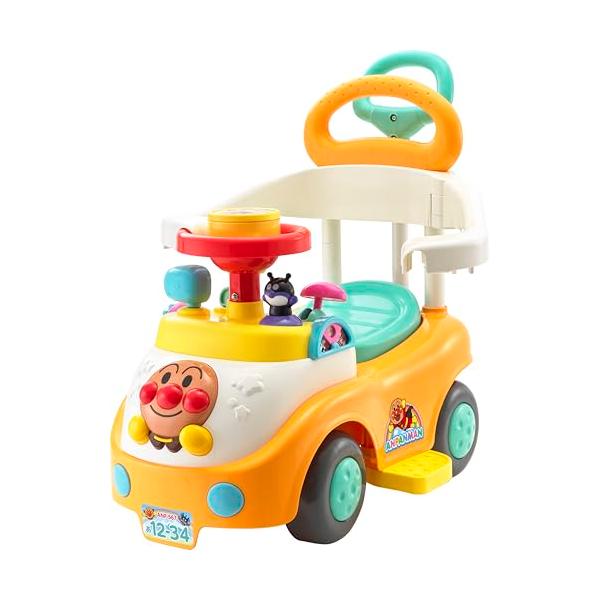 2025年リニューアル版・Style:2025年リニューアル版・10ヶ月から長く使える乗用アイテムです。・10ヶ月からはガードと押し棒を付けて保護者の方が押して遊べます。・あんよができるようになったら自分で押して遊べます。・1歳半ぐらいから...