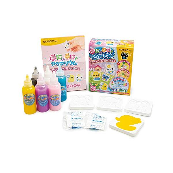 かわいいペットと一緒に遊ぼう 6色セット-/-/KJT12053・商品サイズ：150×85×180mm・セット内容：カラーインク(80ml)・6色/型(4種類)・ペット/凝固パウダー/遊び方ブック・型の内容：あひる/うさぎ/ねこ/いぬ・材質...
