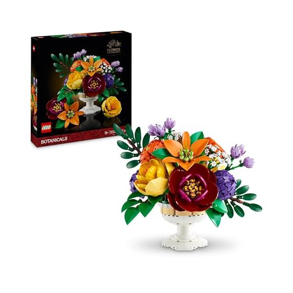 03 フラワーアレンジメントマルチカラー/-/10345・Style:03 フラワーアレンジメント・パッケージ個数:1・花のディスプレイ ? 心に思い描いたフラワーアレンジメントをカタチにできる組み立てセットで創造力が開花します・レゴ フラ...