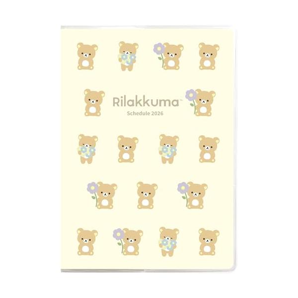 A5インデックスリラックマ/-/ME67401・Color:リラックマStyle:A5インデックス・パッケージ個数:1・【シリーズ】2026年版リラックマ手帳マンスリータイプ・【サイズ】A5サイズ / W155mm×H217mm×D7mm・...