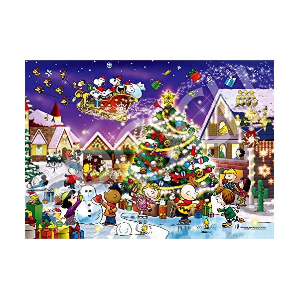 500ピーススヌーピー ハッピークリスマス/38×53cm/06-128s・Color:スヌーピー ハッピークリスマス・みんなにプレゼントを運ぶサンタクロースの正体は…スヌーピーの兄弟？！・ピーナッツの仲間たちは、クリスマスに向けて心を躍ら...
