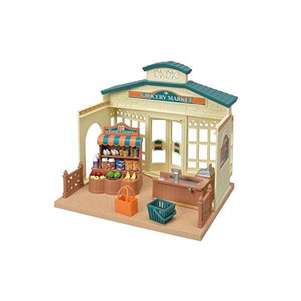 森のマーケット森のマーケット/26x20.5x23cm/ミ-86・Color:森のマーケット・パッケージ個数:1・(C)EPOCH・本体サイズ:26x20.5x23cm・主な製造国:中国・対象年齢:3才以上・レンガ調の壁と緑の屋根がすてきな...