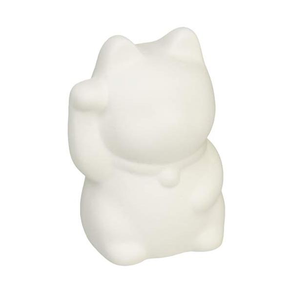 招き猫型-/ワンサイズ/1050・PatternName:招き猫(右手上げ)・パッケージ個数:1・商品サイズ(cm):H10・注意:商品に絵付け道具は含まれておりません。・身近にある絵の具を使ってお子さまからお年寄りまで誰でもどこでもお手軽...