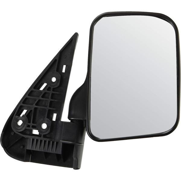 ・【外径】132W×182H・【曲率】1000R・【取付】専用ブラケット・材質・素材:ポリプロピレン黒・右用