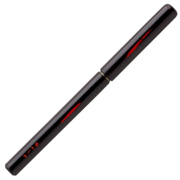 ・【パッケージサイズ】 W45×H212×D20mm・【商品サイズ】 12径×172mm・【仕様】 筆素地:天然竹、インク:水性顔料