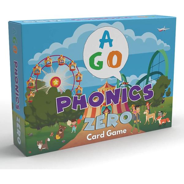 ・AGO Phonics Zero(エーゴ フォニックス ゼロ)は、文字の音を覚えて単語を読むイラスト付きのCVC単語カード(デック1)と、ランダムに単語が6つずつ書かれたイラストなしのリーディングカード(デック2)の2つがセットになった英...