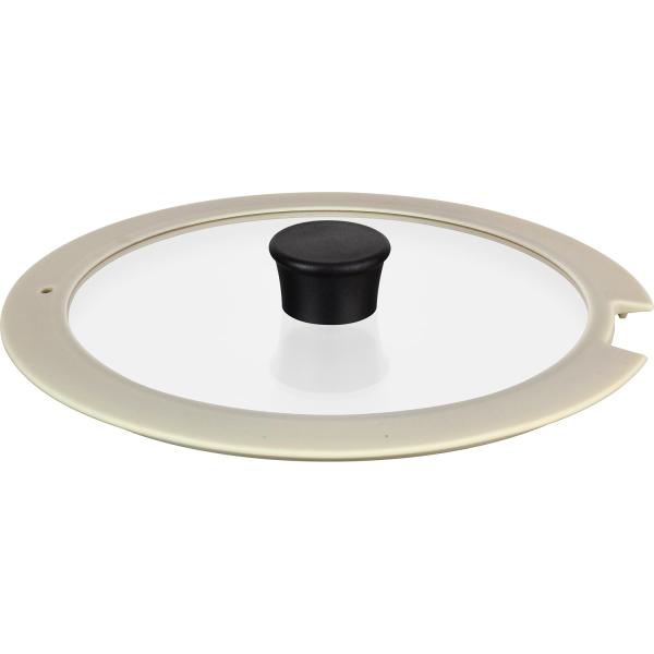 ・【単品】蓋26cm・ガラス部:強化ガラス、リング部:シリコーンゴム(耐熱温度:200度)・商品サイズ(約)：27.5×27.5×高さ4.2cm・商品重量(約)：690g・生産国：中国