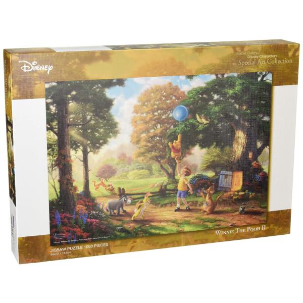 ・Disney.Based on the works of A.A. Milne and E.H.Shepard.Winnie The Pooh II・2013 Thomas Kinkade Studios・完成サイズ:51x73.5cm・...