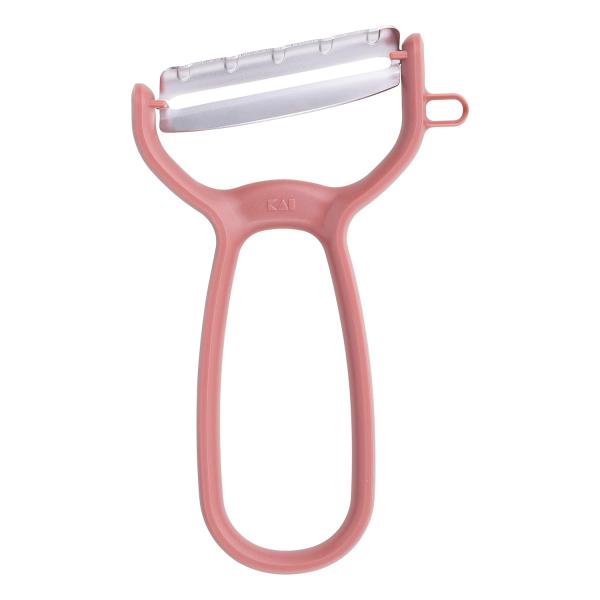 ・握りやすいハンドルのシンプルなじゃがいもの芽取り付きピーラー［日本製］