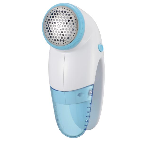 ・【 特 長 】 ◆しっかり握れるスリムグリップ ◆余裕ある約42mm外刃で一度にたくさん毛玉が取れます ◆安全スイッチ付きで外刃を外した状態のときは電源が入りません ◆保管時も安心、外刃カバー付き ◆着脱式でお手入れ簡単な毛玉収納ケース ...