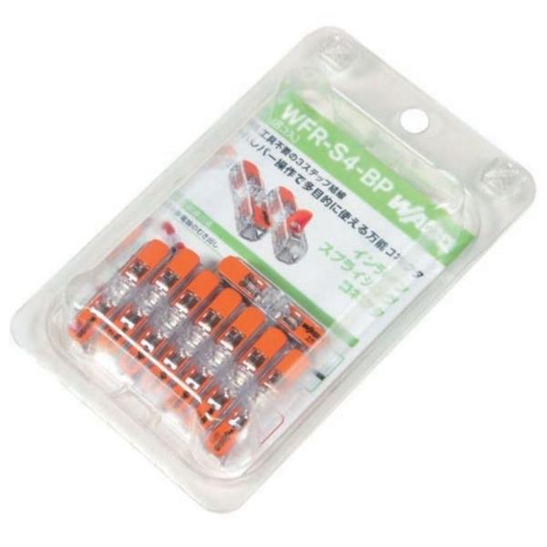 ・●※掲載写真はイメージ画像です。・●入数:8個入/パック<br>●電線数:2本<br>●定格(一般用途):32A/450V<br>●適合電線(電線被覆外径φ4.0mm以下):単線 φ0.5〜φ2.0mm...