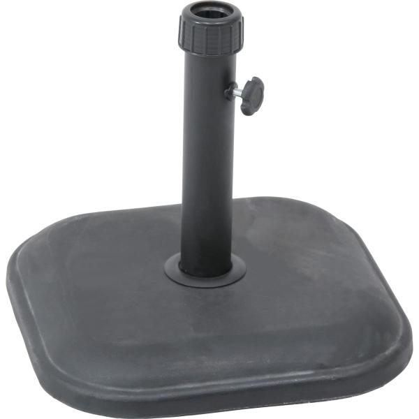 ・パラソル使用時の必需品！パラソルベース本体をボルトで固定できるため、安定してご使用いただけます。・2種類のキャップを付け替えることで、内径の調節が可能。支柱径30~38mmのパラソルに対応しております。・サイズ:幅36×奥行36×高さ33...