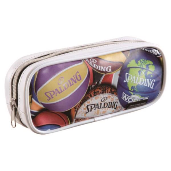 ・ペンケースがペントレーに早変わり・バスケ好きにはたまらないスポーティーなデザイン・【本体サイズ】W210×H85×D50mm・【本体重量】80g・【素材】エナメル