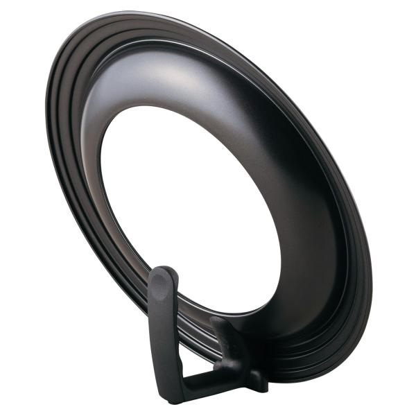 ・窓が大きく中身が見やすいフライパンカバー・サイズ:23.7×23.7×8cm・素材・材質:本体/強化ガラス製器具 (強化の種類/全面物理強化) フレーム部/アルミニウム合金 (内外部/シリコーンポリエステル樹脂塗装加工) スタンド/ナイロ...