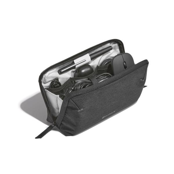 ・Amazon.co.jpにおいてのみ販売・【POINT1:自然にパッと開いて自立するスマートなガジェットポーチ】 自然に大きく開くので一覧性が良く、コンパクトに自立するので場所を選ばずスマートに使える。・【POINT2:ファスナーを開ける...