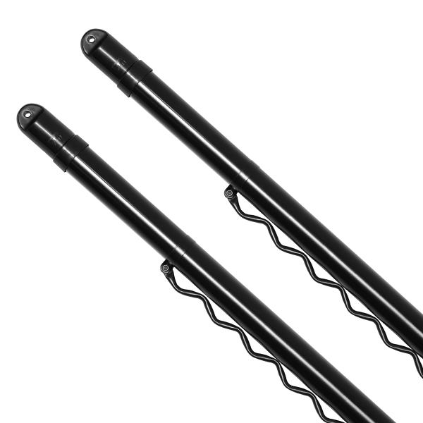 ・製品サイズ:(約)163〜226cm、細パイプ径/2.5cm、太パイプ径/2.9cm・製品重量:(約)0.67kg(1本あたり)・素材・材質:スチールパイプ(粉体塗装)、樹脂部/ABS・ポリプロピレン・生産国:生産国・竿平均に干せる荷重:...