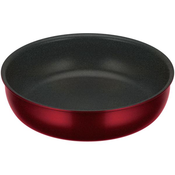 ・IH対応取っ手のとれるフライパン・本体サイズ(約):幅23.5×奥行き23.5×高さ6cm、本体重量(約):500g・生産国:中国・素材:【表面加工】内面：ふっ素樹脂塗膜加工 / 外面：（底面を除く）焼付け塗装 【材料の種類】本体：アルミ...