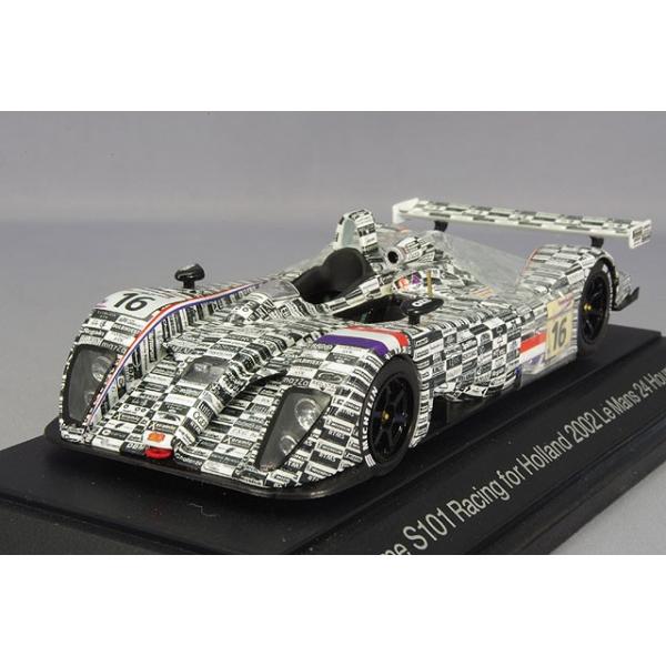 エブロ 1/43 童夢 S101 2002 ルマン24H 8位 #16 J.ラマース / T.Coronel / V.Hillebrand