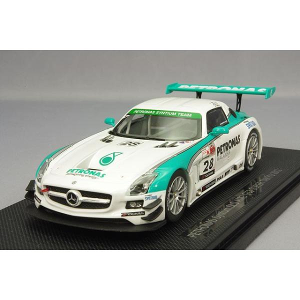 エブロ 1/43 ペトロナス シンティアム SLS AMG GT3 2012 スーパー耐久 #28 M.Moh/片岡龍也/J.Lester