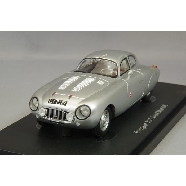 ☆ AUTOCULT 1/43 プジョー 203 ダルマット DS 1953 メタリックシルバー