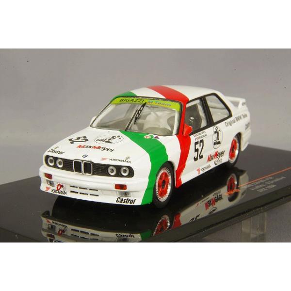 イクソ 1/43 BMW E30 M3 1988 ETCC #52 J.ラフィット/O.グルイヤール (version 2)