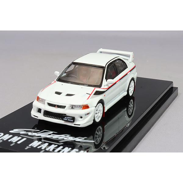 ホビージャパンの1/64ダイキャストシリーズ"HJ64"から三菱ランサー GSR エボリューション 6 (T.M.E.) スペシャルカラーパッケージ (GF-CP9A) 2000 マッドフラップ付きと、三菱ランサー RS エボリューション ...