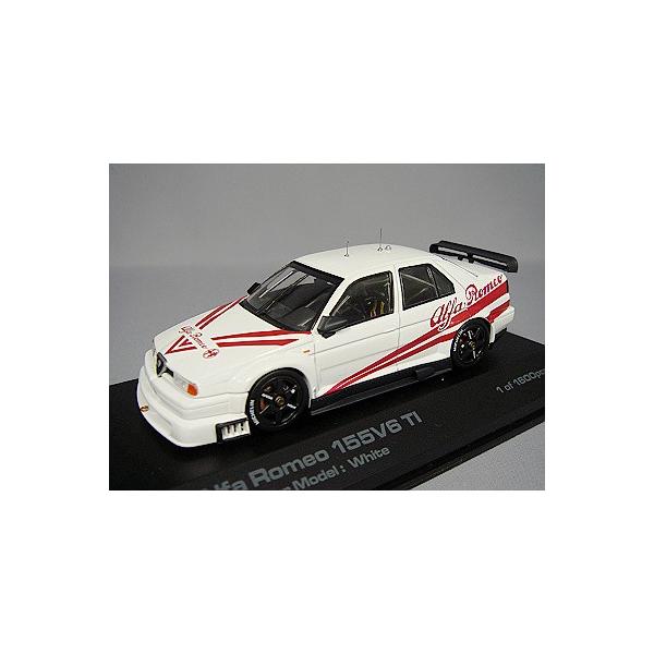 ホビーフォーラム限定 hpi 1/43 アルファ ロメオ 155V6 TI ホワイト/レッド