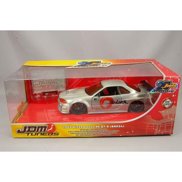 JADA 1/24 JDM TUNERS 日産 スカイラン GT-R BNR34 2002