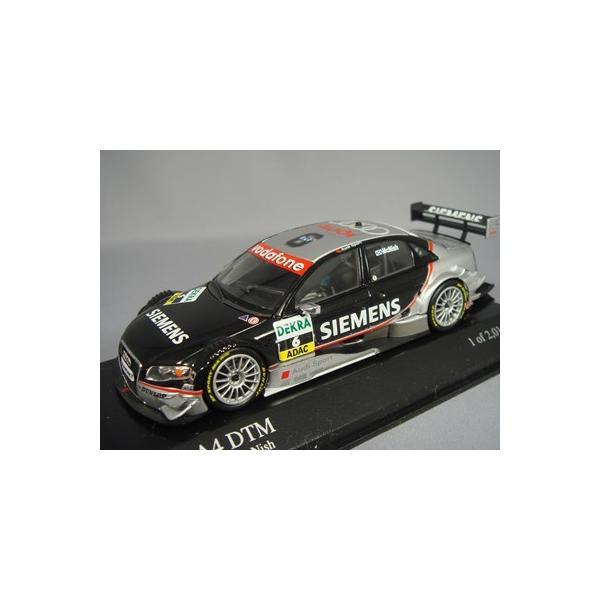 ミニチャンプス 1/43 アウディ A4 ´SIEMENS´ TEAM ABT 2005 DTM #6 A.マクニッシュ