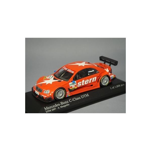 ミニチャンプス 1/43 メルセデスベンツ Cクラス ’Stern’ AMG 2007 DTM #10 A.Margaritis