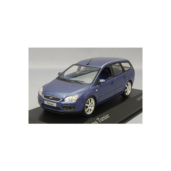 ミニチャンプス 1/43 フォード フォーカス TURNIER 2006 ブルーメタリック
