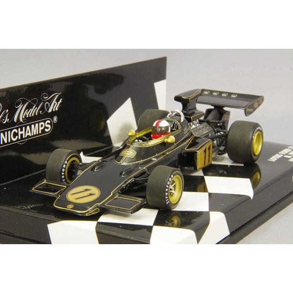 ミニチャンプス 1/43 ロータス フォード 72 1972 F1 アメリカGP #11 D.ウォーカー