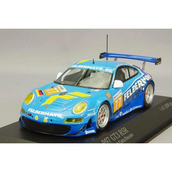 ミニチャンプス 1/43 ポルシェ 997 GT3 RSR "FELBERMAYR" 2010 ルマン24H クラスウィナー #77 M.リープ/R.リエツ/W.ヘンツラー