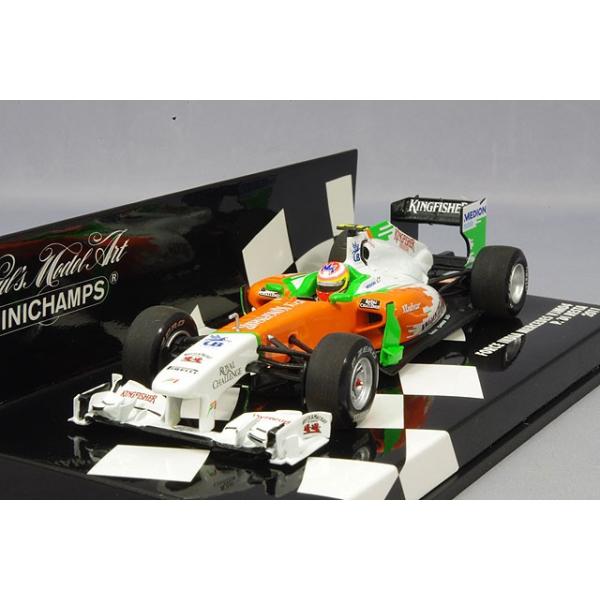 ミニチャンプス 1/43 フォース インディア F1 チーム メルセデス VJM04 2011 F1 本選仕様 #15 P.ディ.レスタ